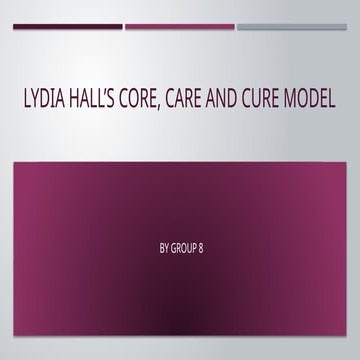 REPORT LYDIA HALL - CARE, CORE, CURE MODEL.pptx