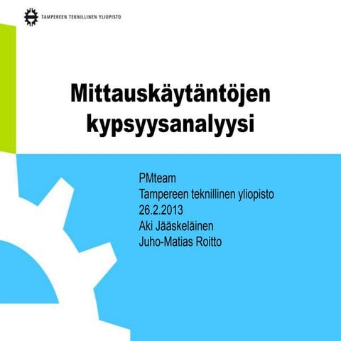 Kypsyysmallin lukuohje | PPTX