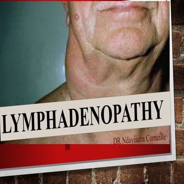 Lymph nodes examination | PPTX