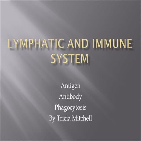 Lymphatic And Immune System | PPT