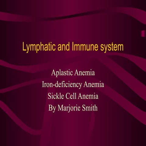 Lymphatic and immune system | PPT
