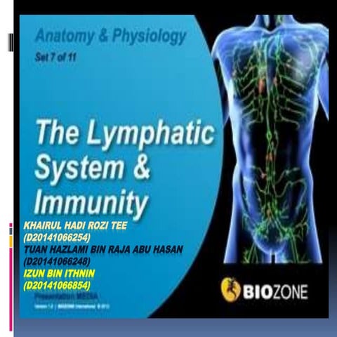 Lymphatic system | PPTX