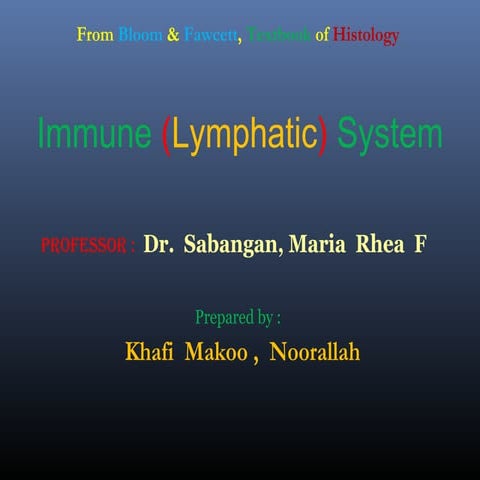 Lymphatic system | PPT