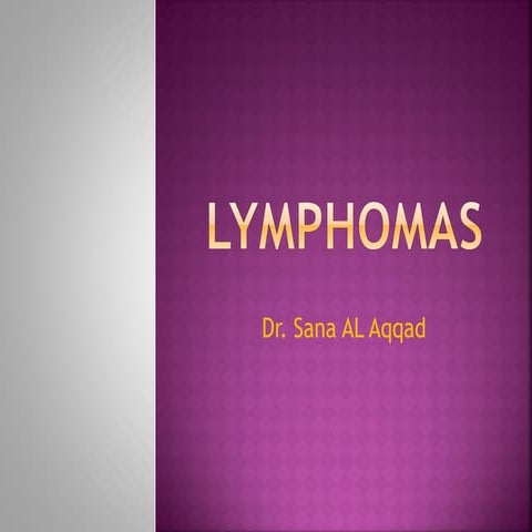 Lymphoma | PPTX
