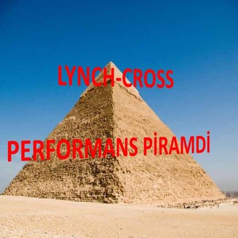 Lynch cross- Performans Piramidi | PPTX