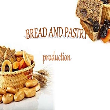 BREAD AND PASTRY PRODUCTION | PPT