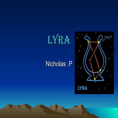 Lyra | PPT | Space and Astronomy | Science