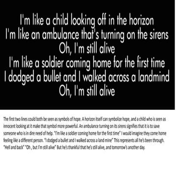 Lyric analysis | PPTX