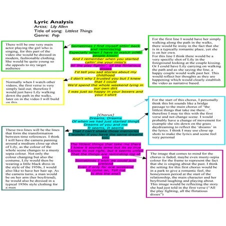 Lyric Analysis | PDF