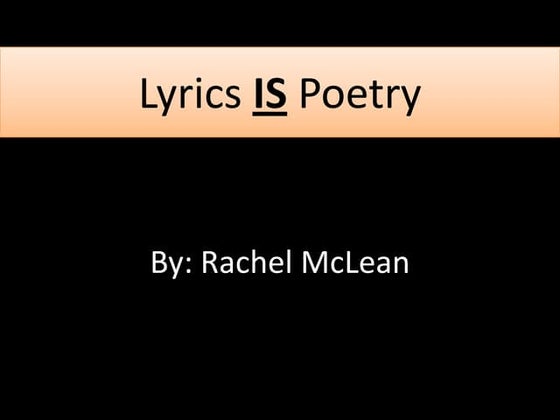 Lyric Writing in 5 Easy Steps - summary | PDF
