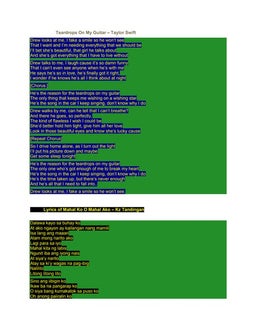 Lyrics of 1234 | PDF