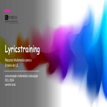 Lyricstraining - o que é e vale a pena ? | PPTX