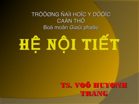 Giai phau he sinh duc | PPT