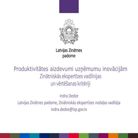 Inovatīva produkta vērtēšana un atzinumu saņemšana | PDF