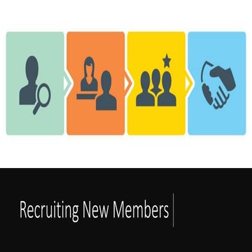 Recruiting New Toastmasters Members to Your Club | PPTX