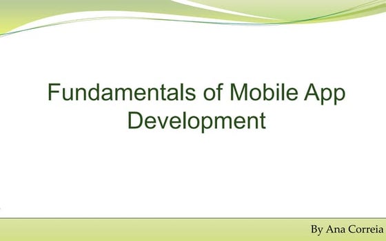 Mobile operating system | PPTX