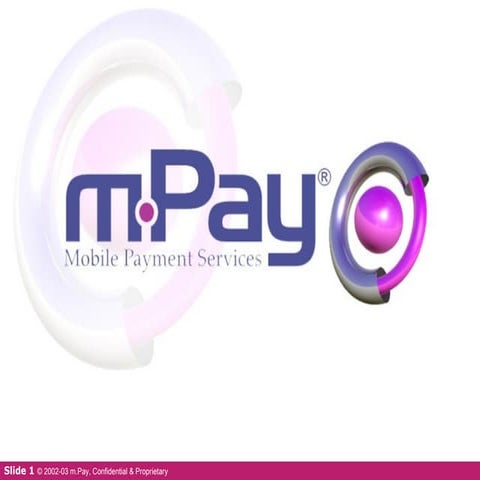 M.pay Presentation - M.pay Sunumu | PPT