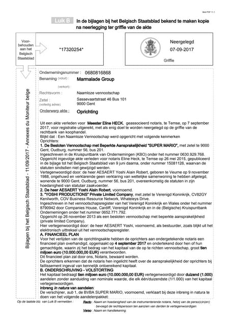 Oprichting HALAL HERBAL SPORT NUTRITION | PDF