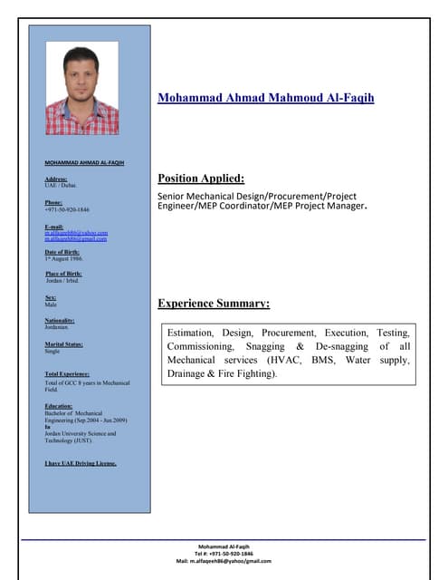 Curriculum Vitae QS | PDF