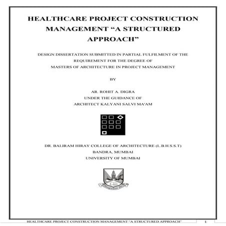HOSPITAL CASE STUDY | PDF