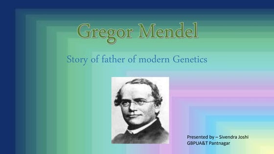 Mendel's paper | PDF | Biological Sciences | Science
