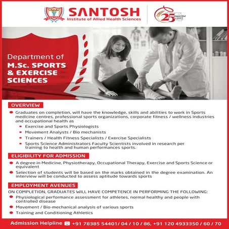 M.sc. sports & exercise sciences | PDF