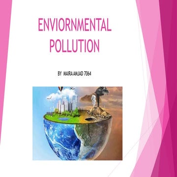 environmental pollution | PPT