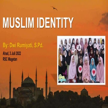 muslim identity | PPTX