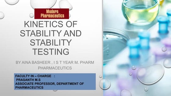 Factors affecting stability of drugs | PPTX