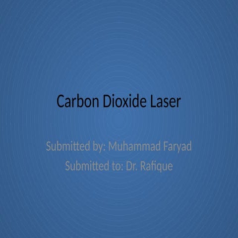 Carbon diode laser ppt.x carbon dioxide laser | PPTX
