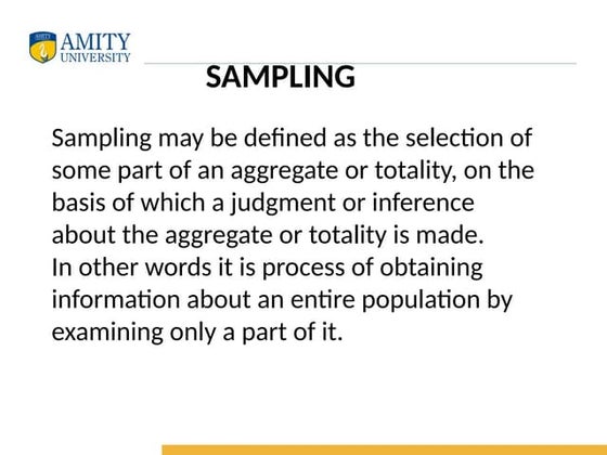 Biostatistics Collection of Data and Sampling Techniques SMG.pptx | Science