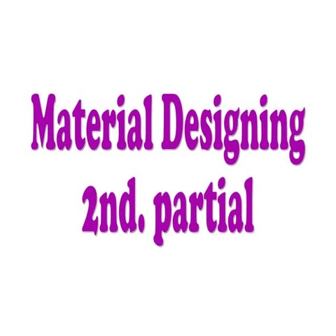 M.des,2nd.partial [autoguardado] | PPT