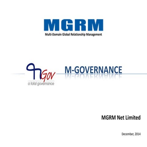 Corporate Profile - MGRM Net Limited