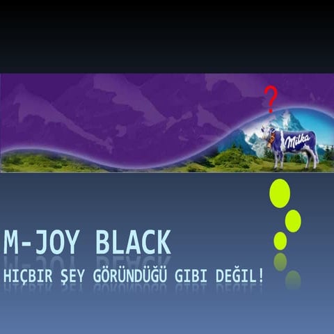 Milka M-joy Sunum | PPT