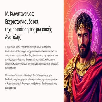 M-Kwnstantinos-Ekxristianismos-kai-isxyropoihsh-ths-rwmaikhs-Anatolhs1.pptx