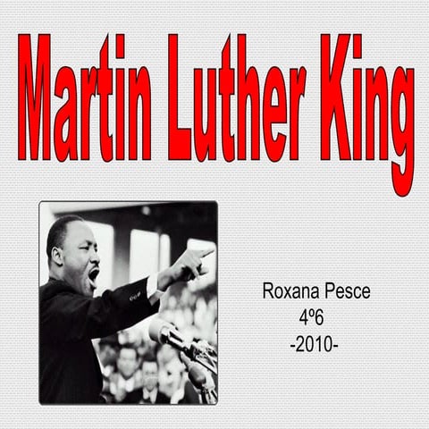 Martin luther king | PDF
