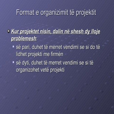 Menaxhim i projekteve java-5 | PPT