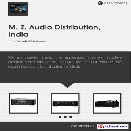 M z-audio-distribution-india | PDF