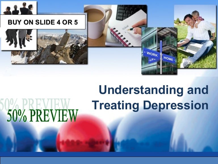 Depression PowerPoint PPT for Wellness Education at Work