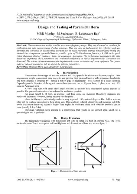 beamwidth of major lobes of antennas and wave propagation .pptx