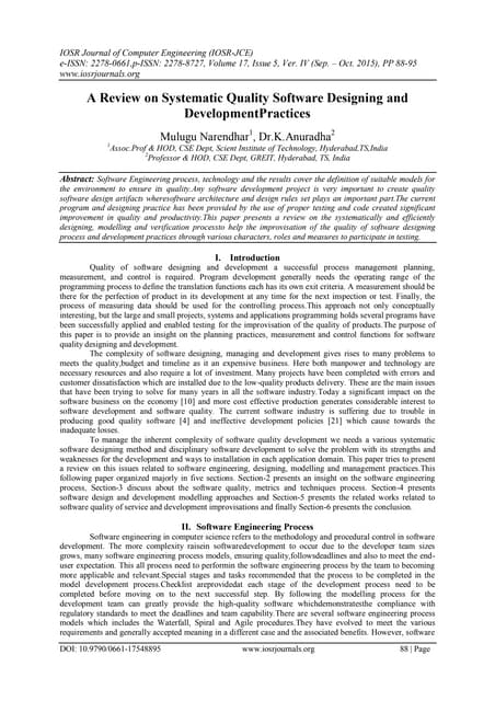 Improving software economics | PPT