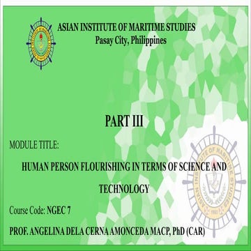 ngec 7 module 3 education PowerPoint ppt | PPTX