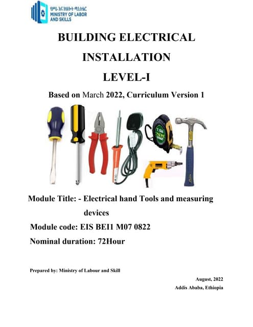 M07 Electrical hand Tools Copy.for level one PDF
