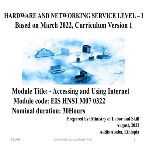 M09 identify Accessing and Using Internet.pptx