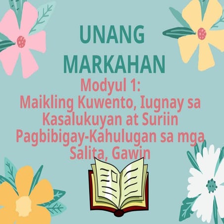 GRADE9QUARTER 1 MAIKLING KUWENTO, SURIIN | PPTX
