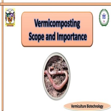 Vermiculture Technology | PPT
