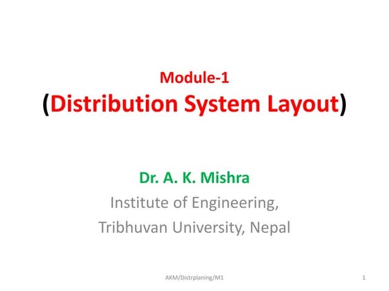 Transmission and distribution system of electricity | PDF