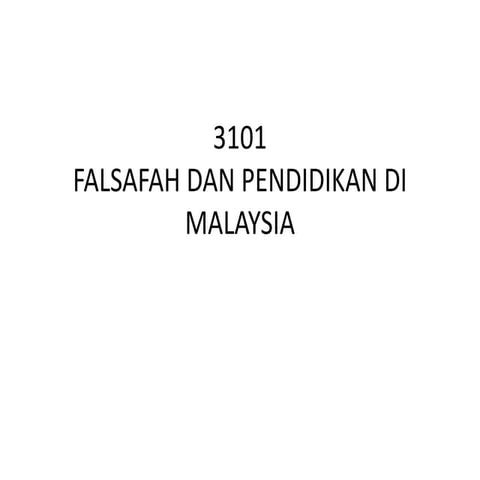 Perkembangan pendidikan sebelum merdeka | PPTX