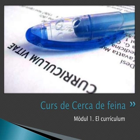 El currículum | PPTX
