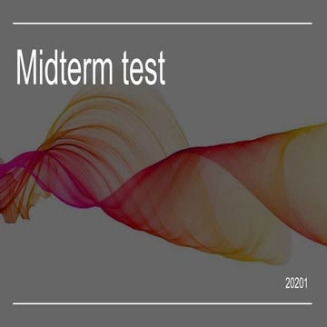 M1 - Midterm test.pptx
